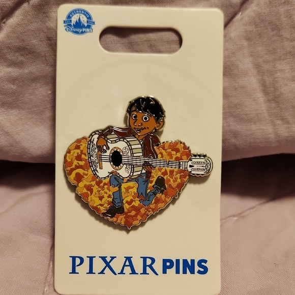 Disney | Accessories | Disney Pixar Coco Pin With Orange And Black ...